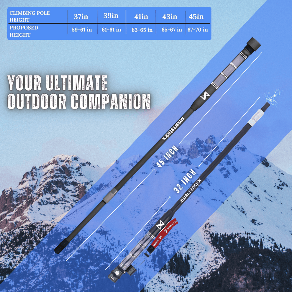 SmartstickX Tactical Walking Stick with Stun Gun | Survival Gear